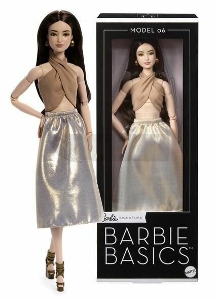 Кукла Mattel Barbie Signature Basics - Премиальная коллекционная кукла Барби/ базовая модель Neutral Collection 06 - Барби JJX25