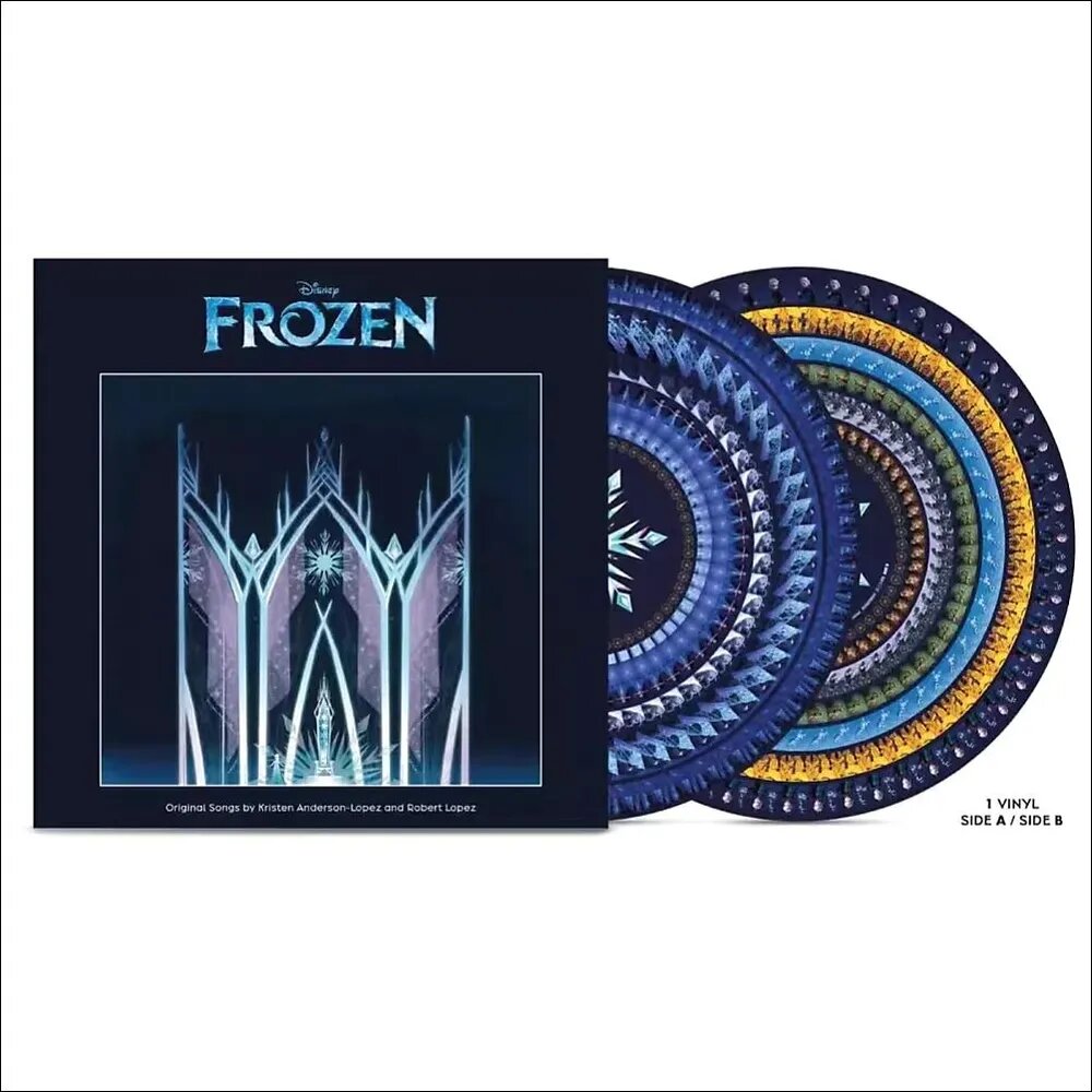 Саундтрек Холодное сердце (Frozen: The Songs) Американское издание, виниловая picture disc (1LP)