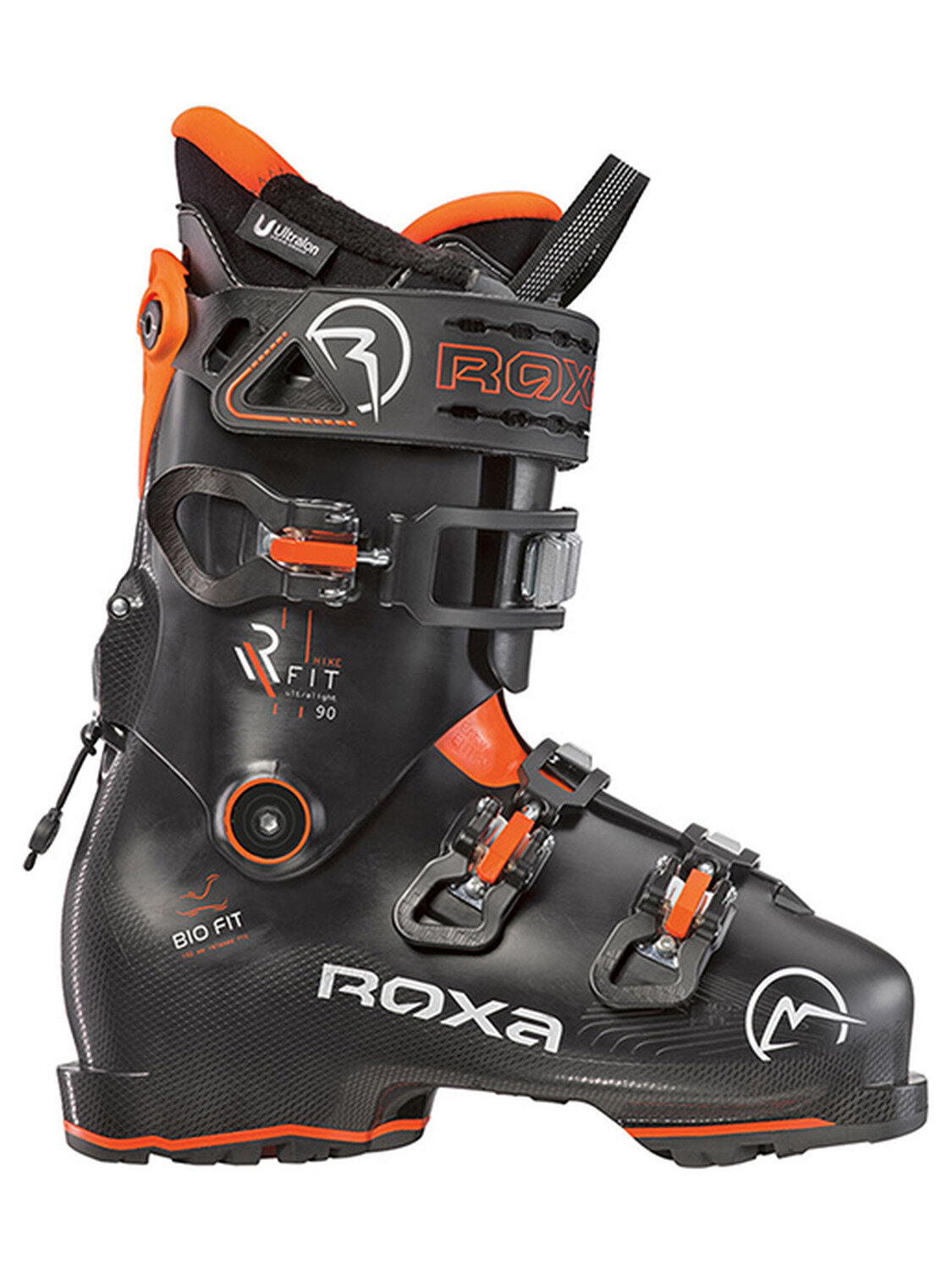 Горнолыжные ботинки Roxa Rfit Hike 90 Rtl Black/Orange 23/24 , для мужчин , черный