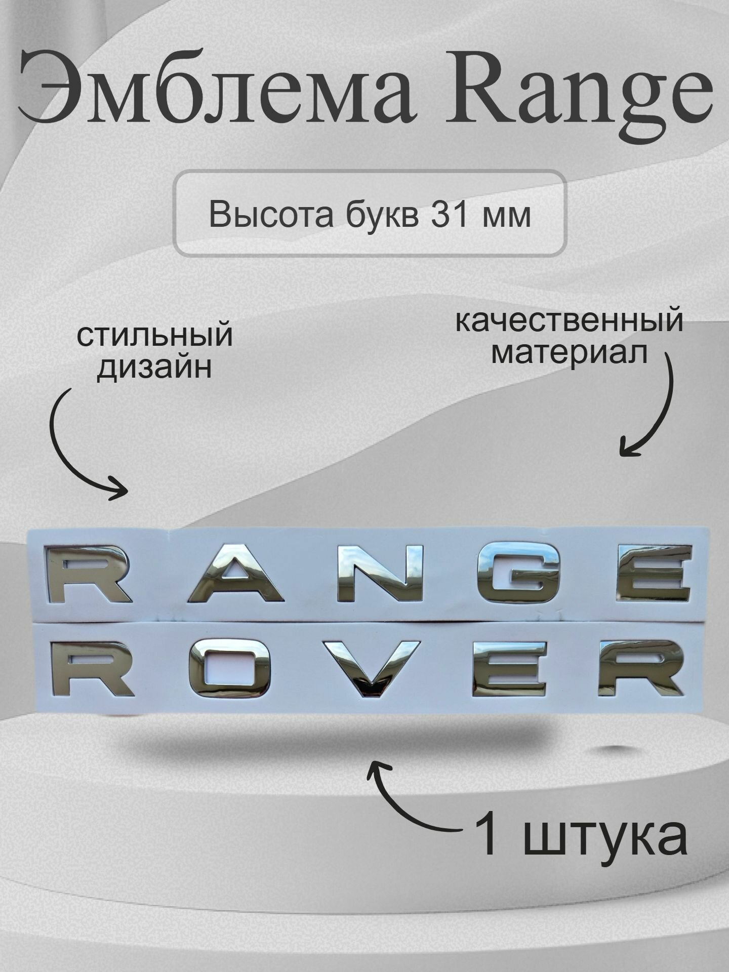 Эмблема/шильдик Range Rover
