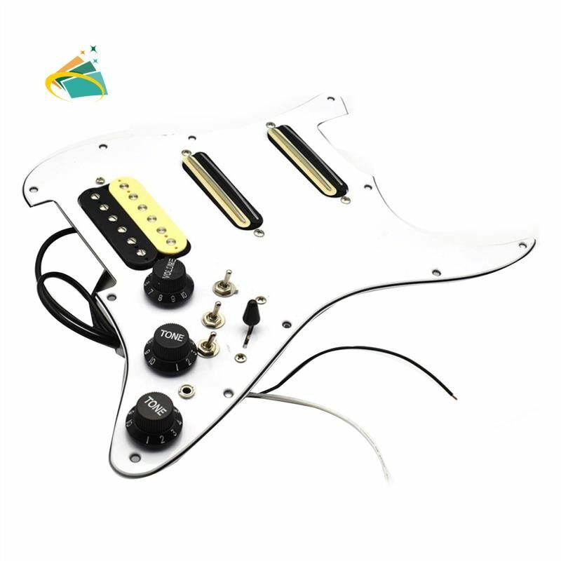 (R V Z H) Накладка звукоснимателя электрогитары с нагрузкой Предварительно смонтированная накладка на гитару Защитная пластина в сборе