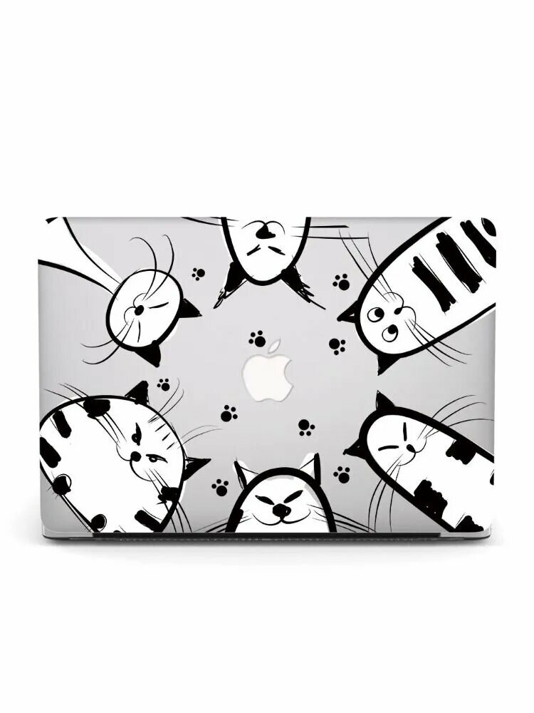 Чехол для Macbook Air 13 2025 2024 2022 чехол накладка на макбука Air 13.6 M4 M3 M2 милый животный изображение принт