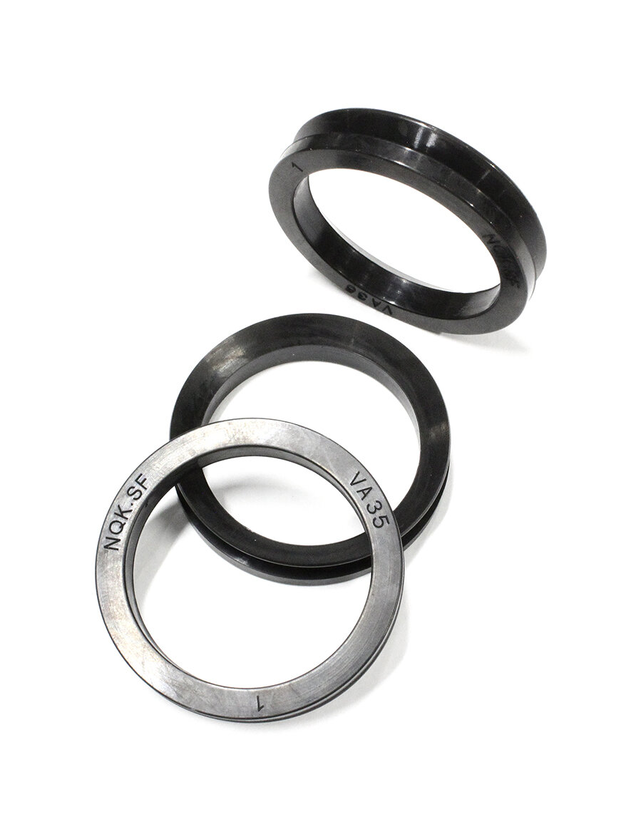 Кольца V-ring 35VA 60NBR - упаковка 10шт (грязезащитные уплотнения V-образного сечения 39x31x7,5)