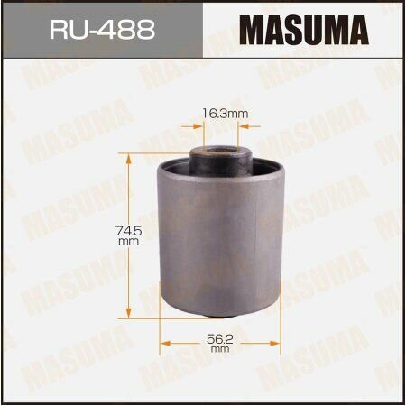 RU-488 Сайлентблок MITSUBISHI 99- задний