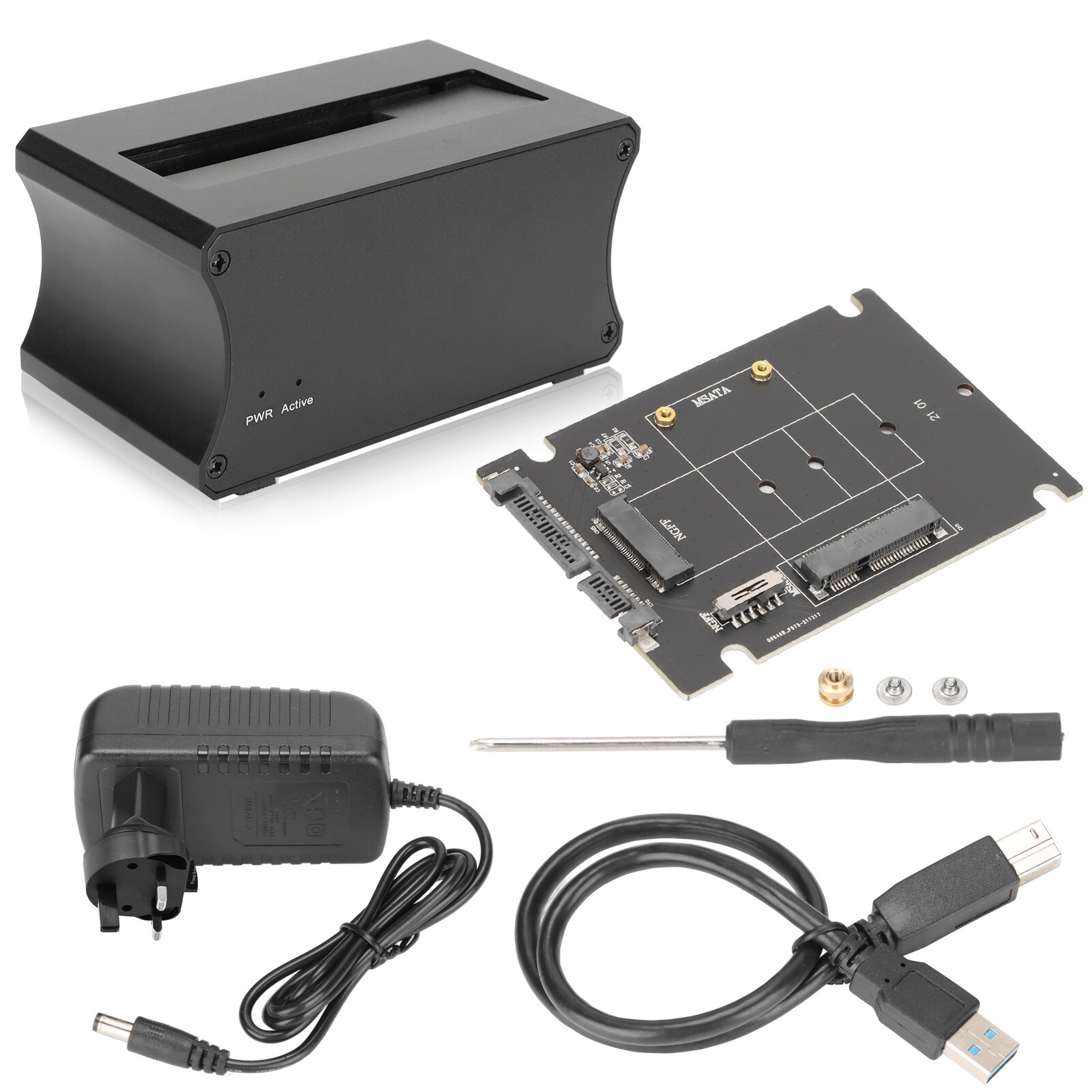 Док-станция для внешнего жесткого диска usb 3 . 0 sata, один диск, 5 гбит с, алюминиевый сплав, функция копирования, блок питания 100-240 в, вилка uk