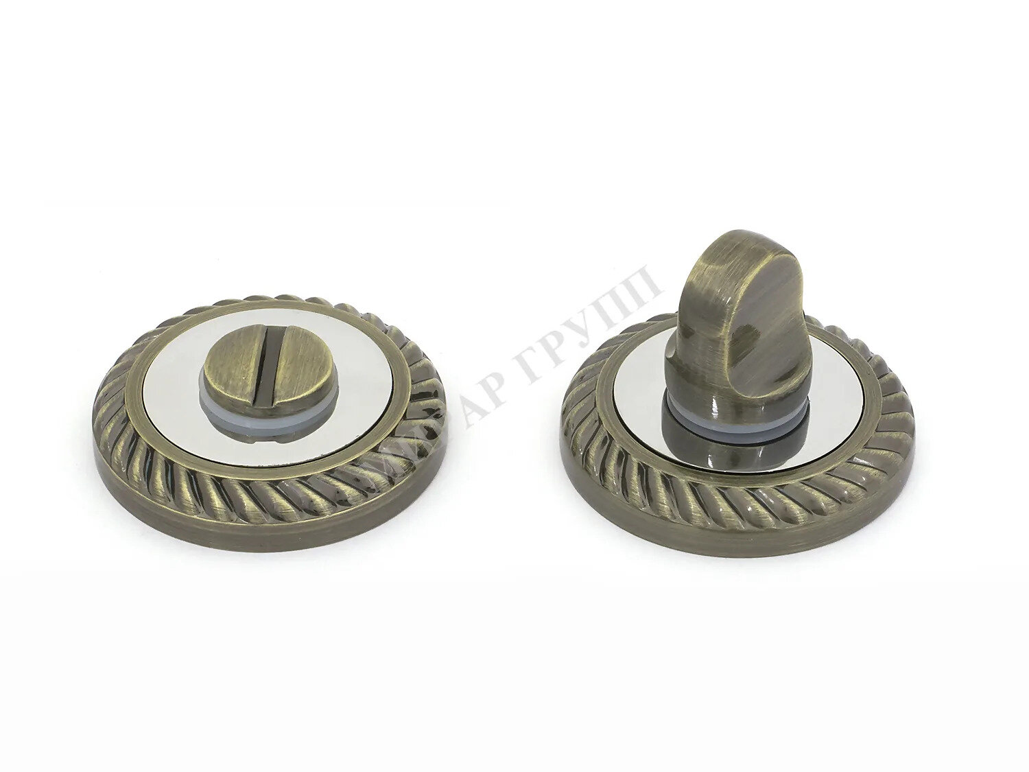 Фиксатор санузловый Palladium D 3 BK античная бронза