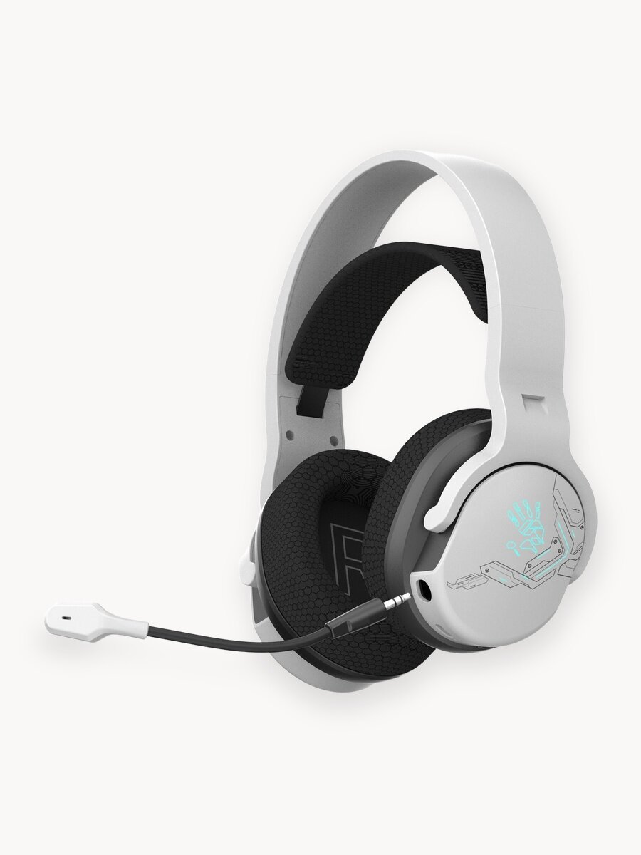 Наушники с микрофоном A4Tech Bloody GR370 белый