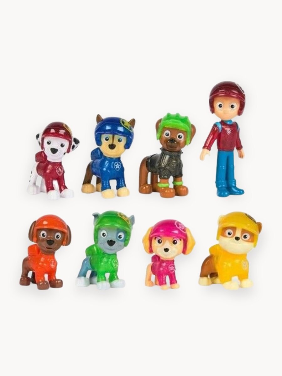 Подарочный набор фигурок Щенячий патруль Бумер и команда boomer and team paw patrol