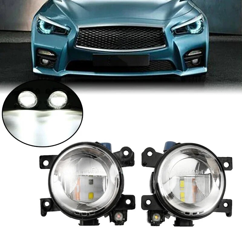 Передние фонари для Infiniti Q50 2014-18 QX60 QX80 Q70/Q70L/Q70 2014-2018, дневные ходовые огни, фотовспышка 261504GA0A 26155.