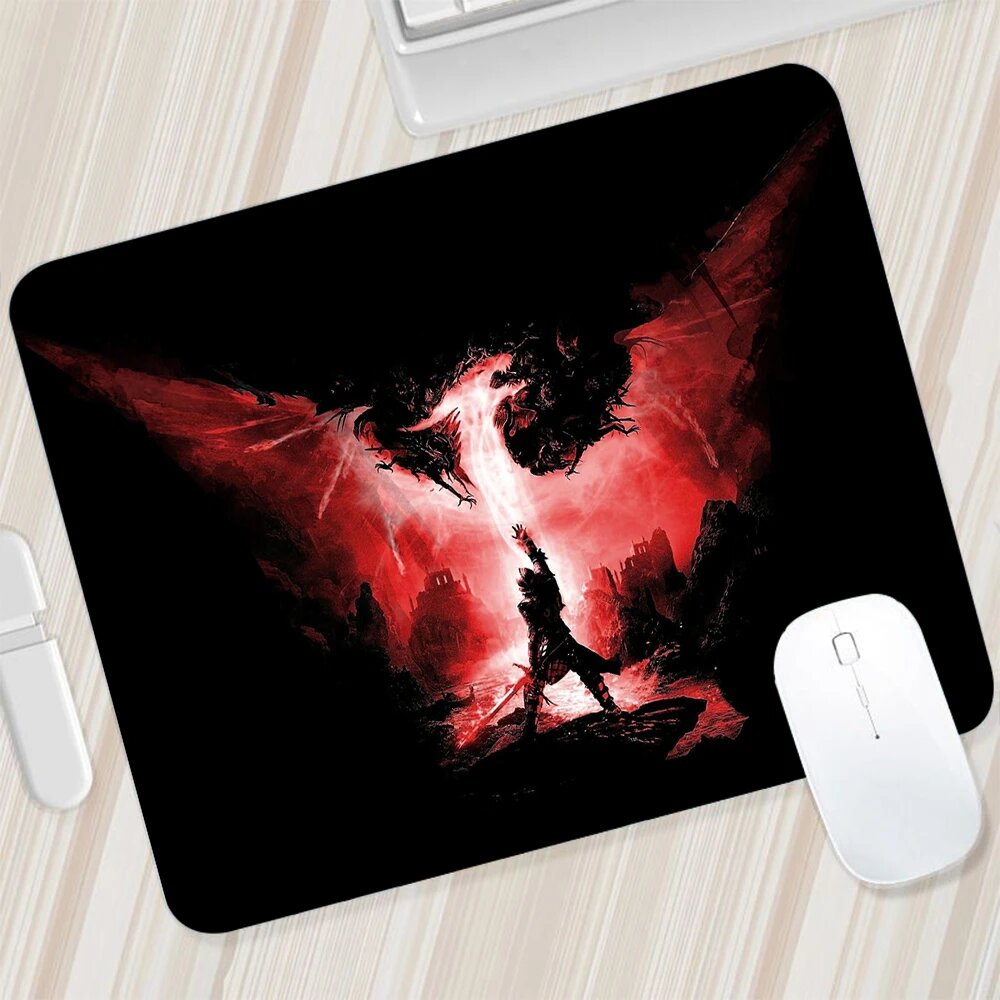 NBDRUICAI коврики для мыши Dragon Age резиновые LockEdge220x180x2mm, A12