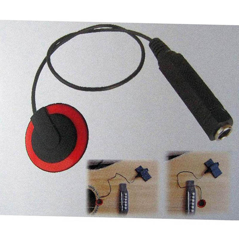 Пьезоконтактный микрофонный звукосниматель для гитары, скрипки, банджо, мандолины, укулеле