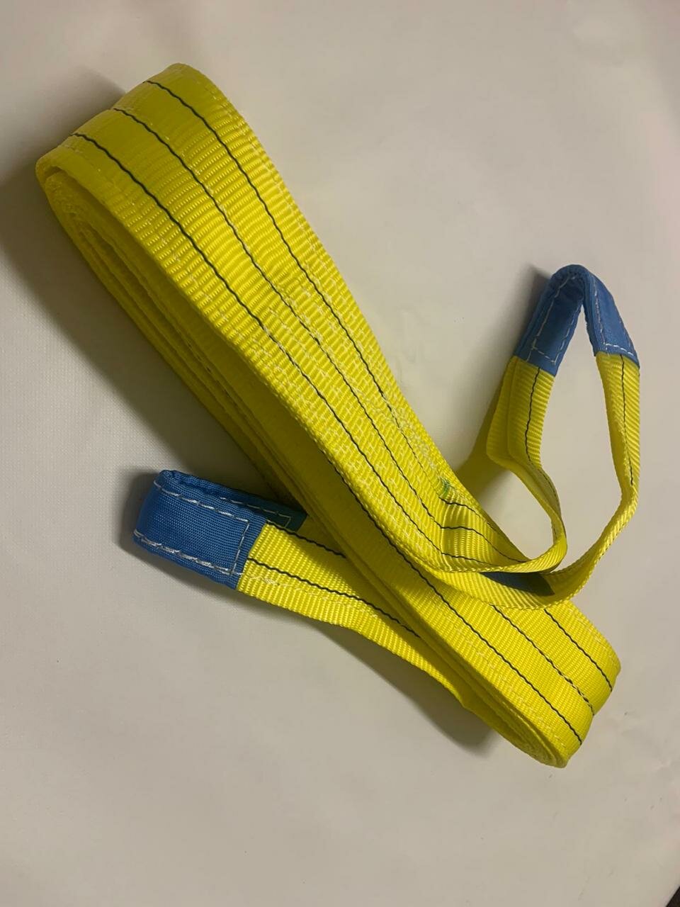 Строп текстильный двухпетлевой СТП грузоподъемность 3 тонны длина 8 метров Pagir