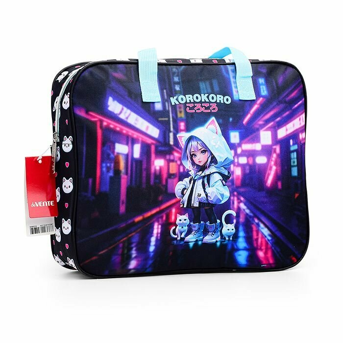 Папка для тетрадей deVENTE A4, 36x28x8 см, на молнии сверху