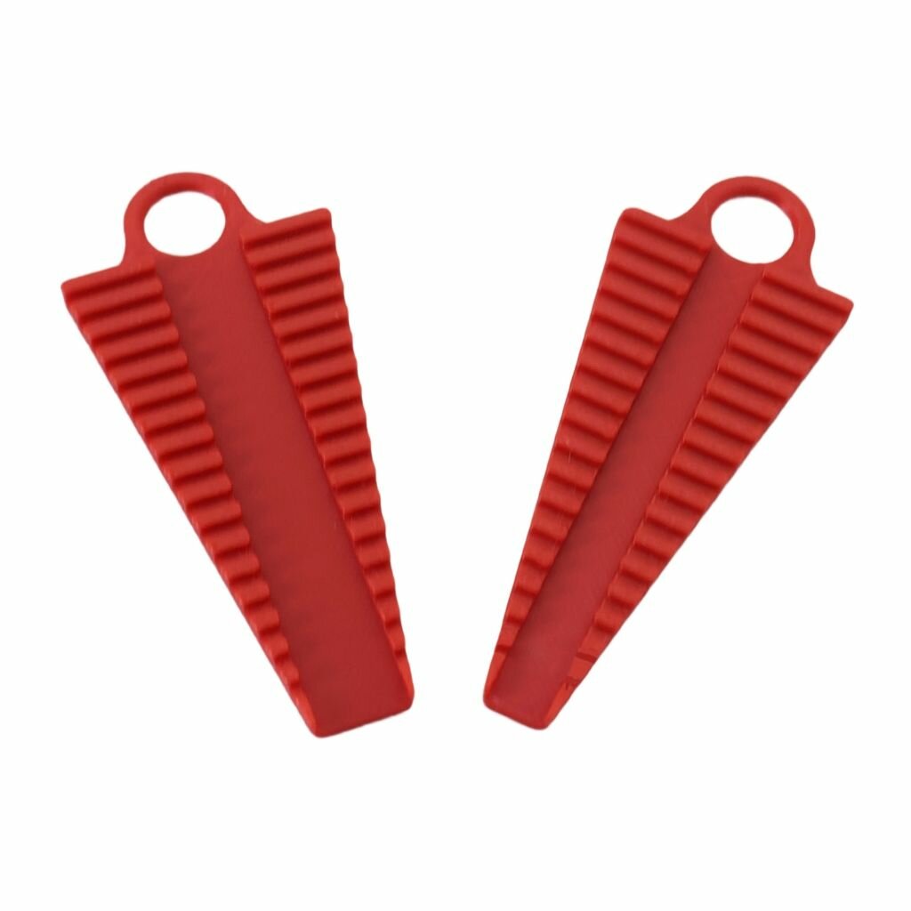 Точный инструмент для сварки с V-образными канавками и лотком для компонентов, красный