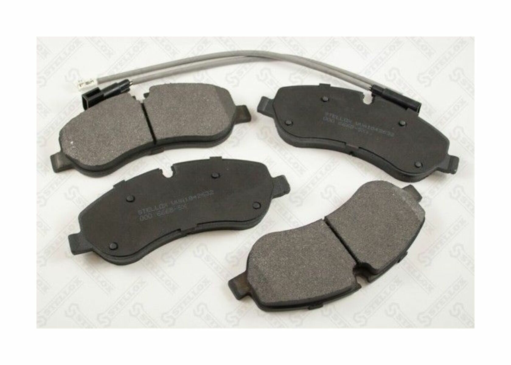 Колодки С Антискрип. пл. ford Transit 310-470 12>(Stellox 000666Bsx)