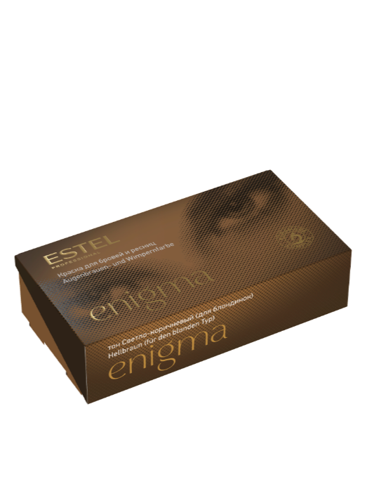 Краска для бровей и ресниц Estel Professional Enigma Color, светло-коричневый