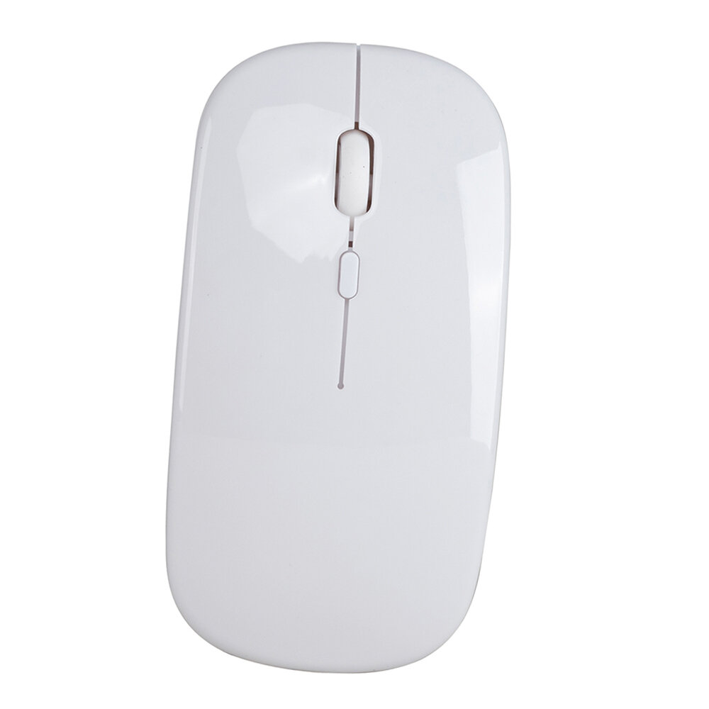 Мышь 2.4Ghz беспроводная USB с зарядкой, 10m дальность, 800/1200/1600 DPI, 2 кнопки + колесо + DPI key, 500mAh, ABS, черный/белый/серый/золотой/розовый золото/серебряный, 11.2*5.8*2.5cm, 67g, Windows Mac OS