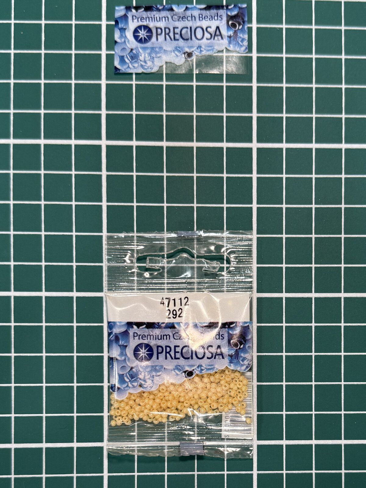 Чешский бисер Preciosa, цвет: 47112 292, для рукоделия плетения вышивания