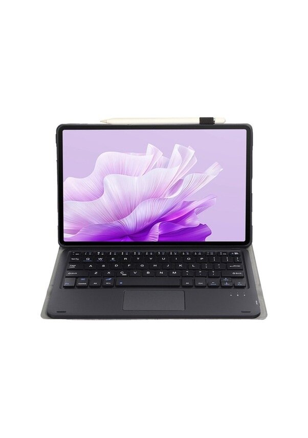 Кожаный чехол Ah15-a для Honor Pad X9/x8 Pro, Bluetooth-клавиатура, черная, сенсорная подставка, держатель для стилуса с аккумулятором