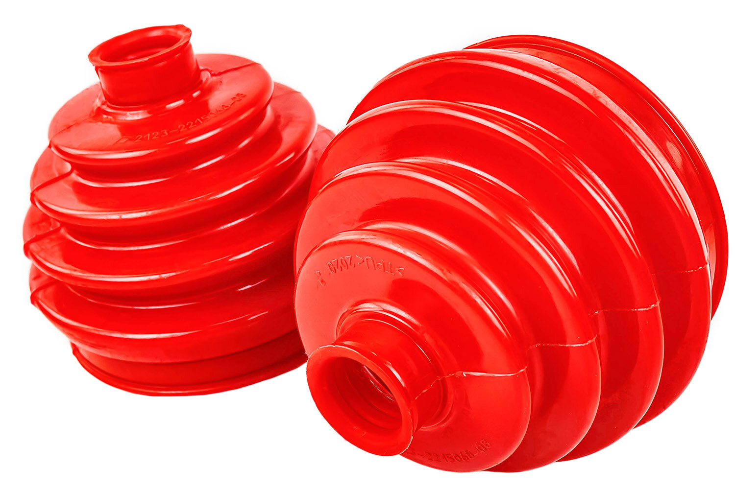 2 внутренних пыльника шруса, красный полиуретан на Лада 4х4, Легенд, Тревел, Шевроле Нива