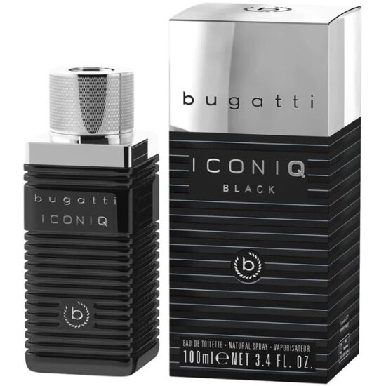 Мужская туалетная вода Bugatti! BUGATTI Iconiq Black 100 мл