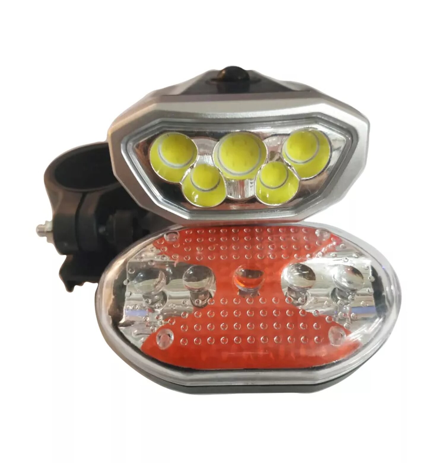 Велосипедный фонарь QIXUN Bicycle Light 120m, 120 м², 900/600 lm