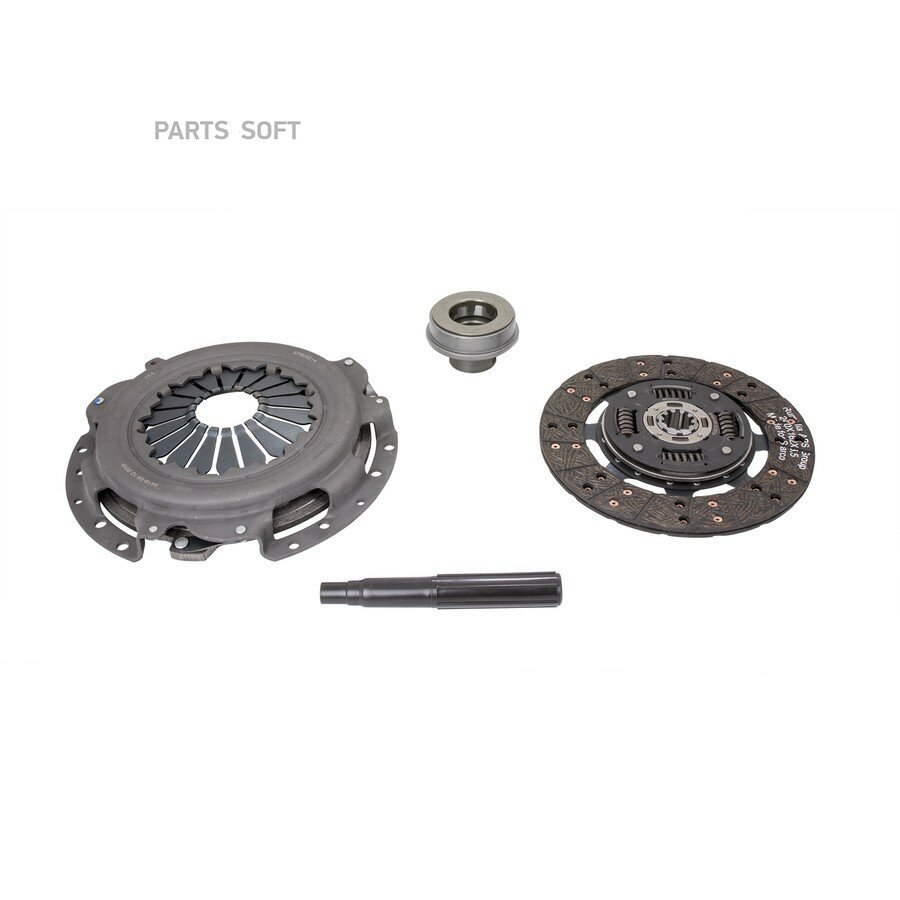 Сцепление в сб. УАЗ с дв. ЗМЗ 514 КПП DYMOS (Корея) 5 ступ, 409дв. от официального дистрибьютора, STARCO, артикул SPK242142D