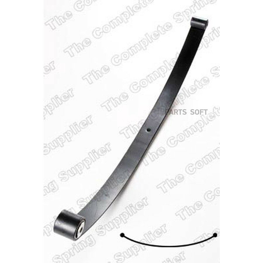 Рессора задняя (1 листовая) от официального дистрибьютора, LESJOFORS, артикул 5826105