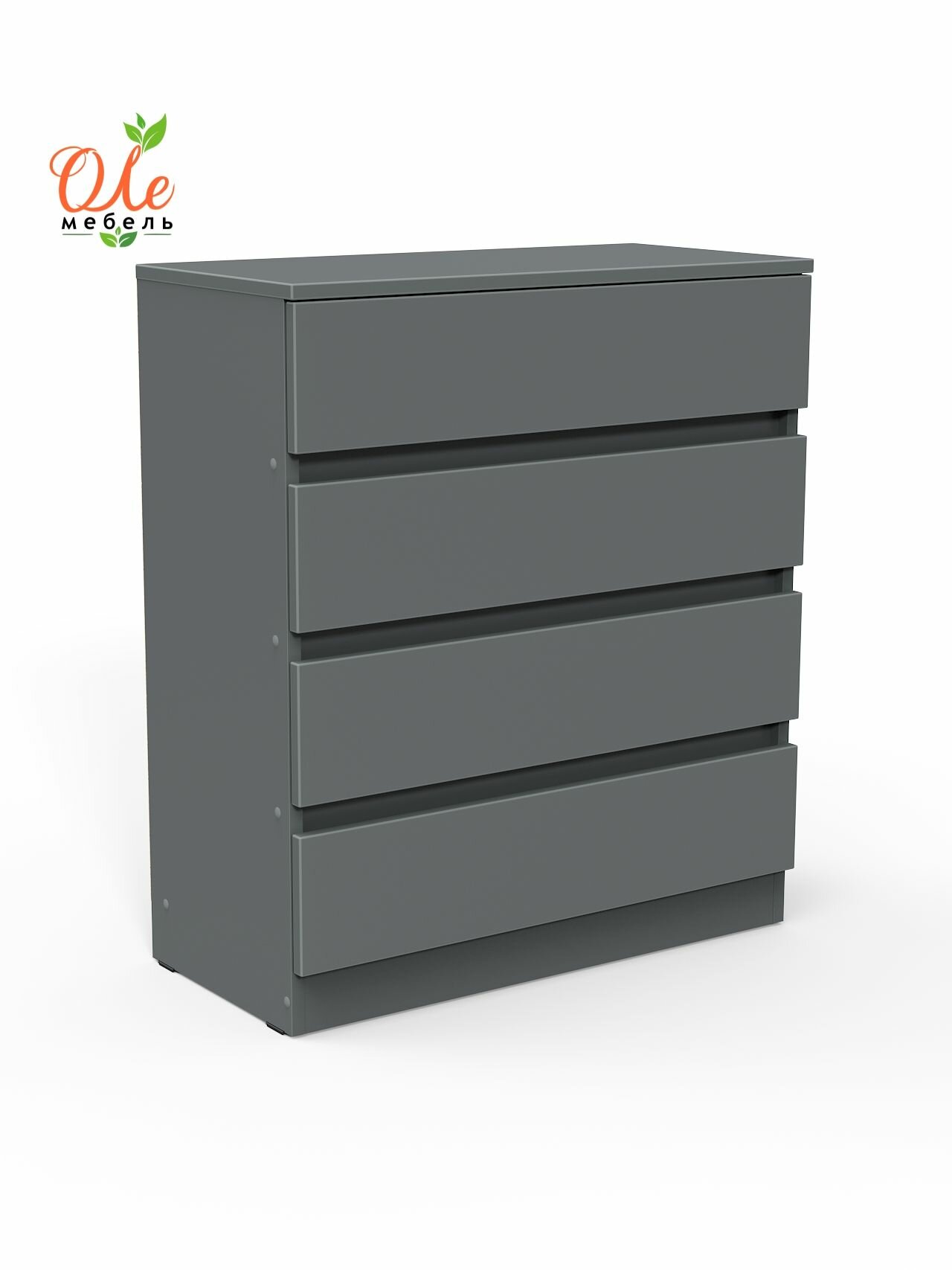 Комод деревянный №12 четыре ящика