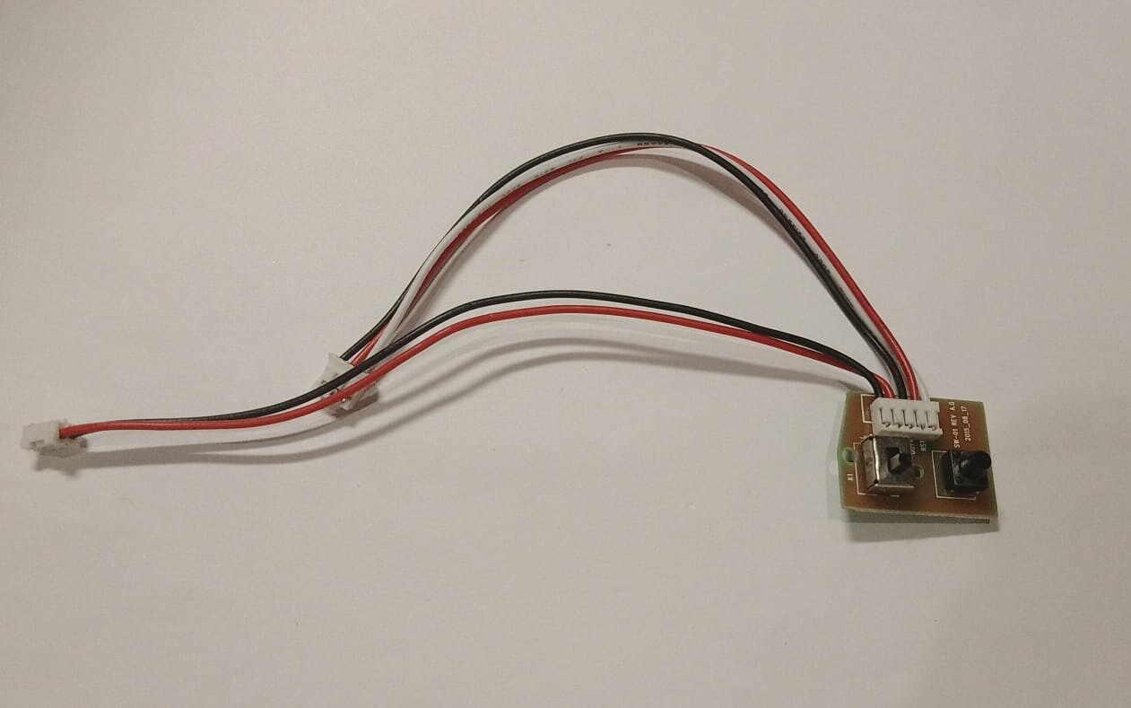 Плата с кнопкой Hard Reset (SW-01 REV A.0) робота пылесоса Panda (i7)