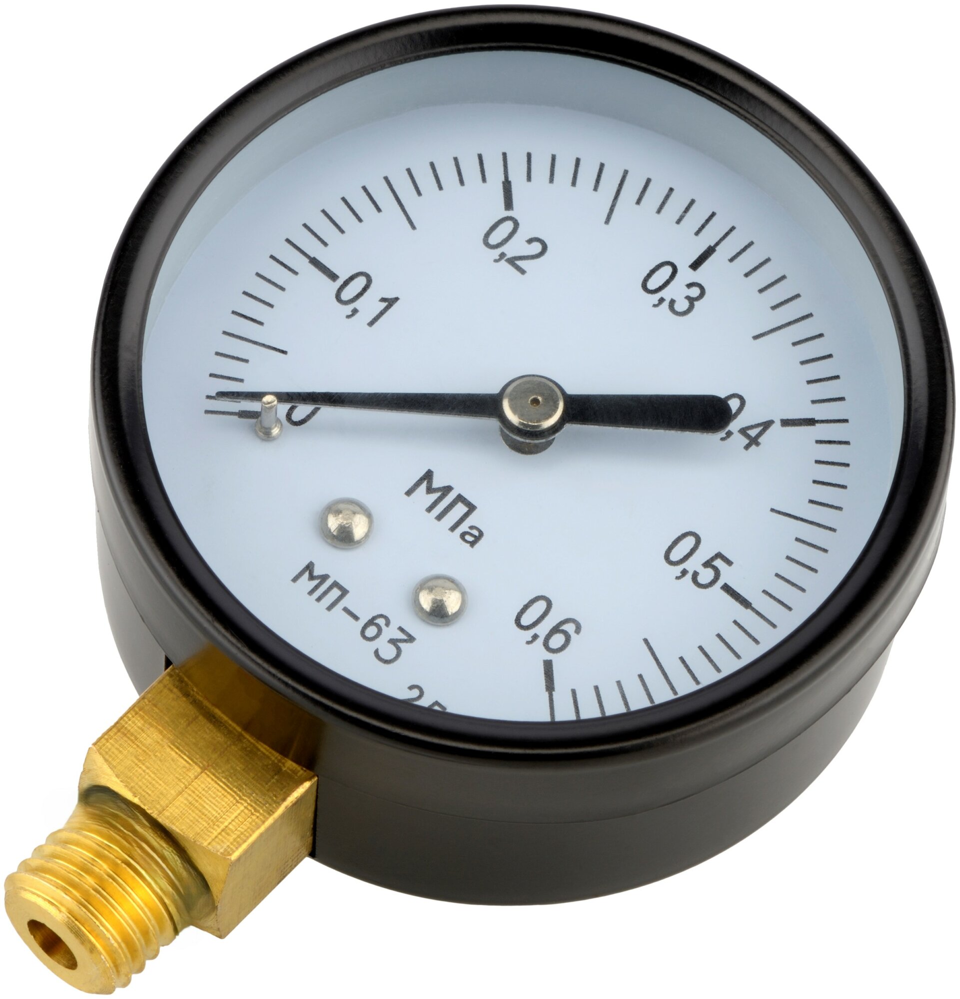Манометр 0,6МПа 6 Атм М8х1/75х62х28мм/Манометр для ножного насоса/Манометр для ручного насоса