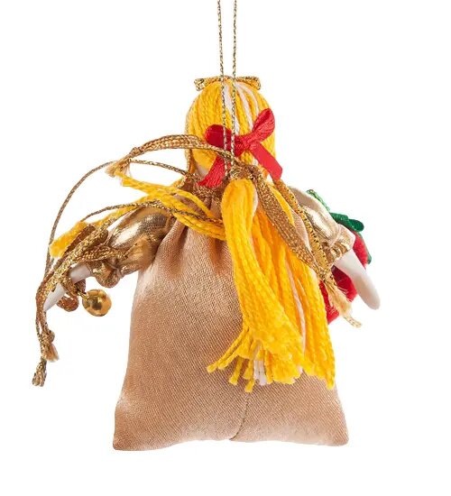 RK-488 Кукла подвесная "Шут с клубникой"