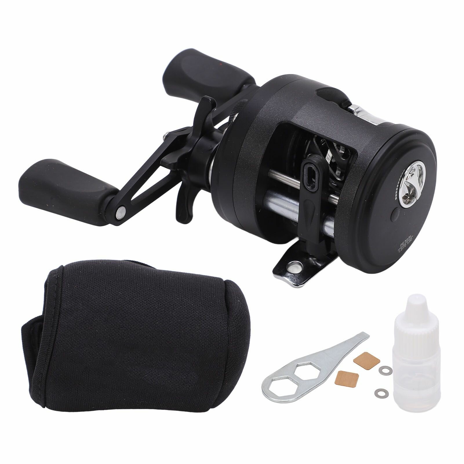 Рыболовная катушка 6,2: 1, высокоскоростное передаточное число, гладкая мощная катушка с металлическим барабаном для ловли на ручье, для ловли на камняхDKS50, правая рука