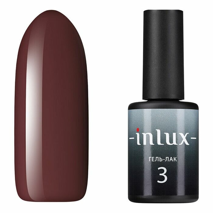 INLUX, Гель-лак №3, 8 мл