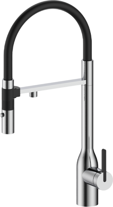 Смеситель для кухни Paulmark Magneto One Ma213188-BS брашированная сталь