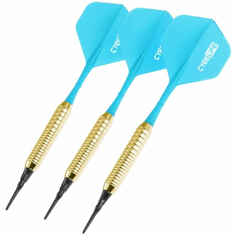 3 шт. 17 г дартс с мягким наконечником