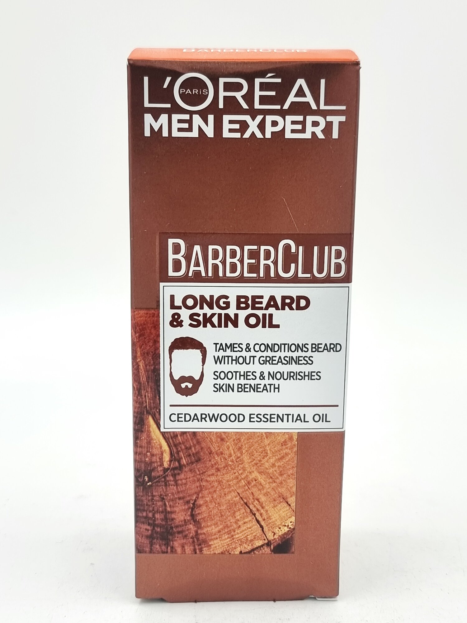 Масло для бороды и кожи L'Oral Men Expert Barber Club Long Beard & Skin Oil 30 мл