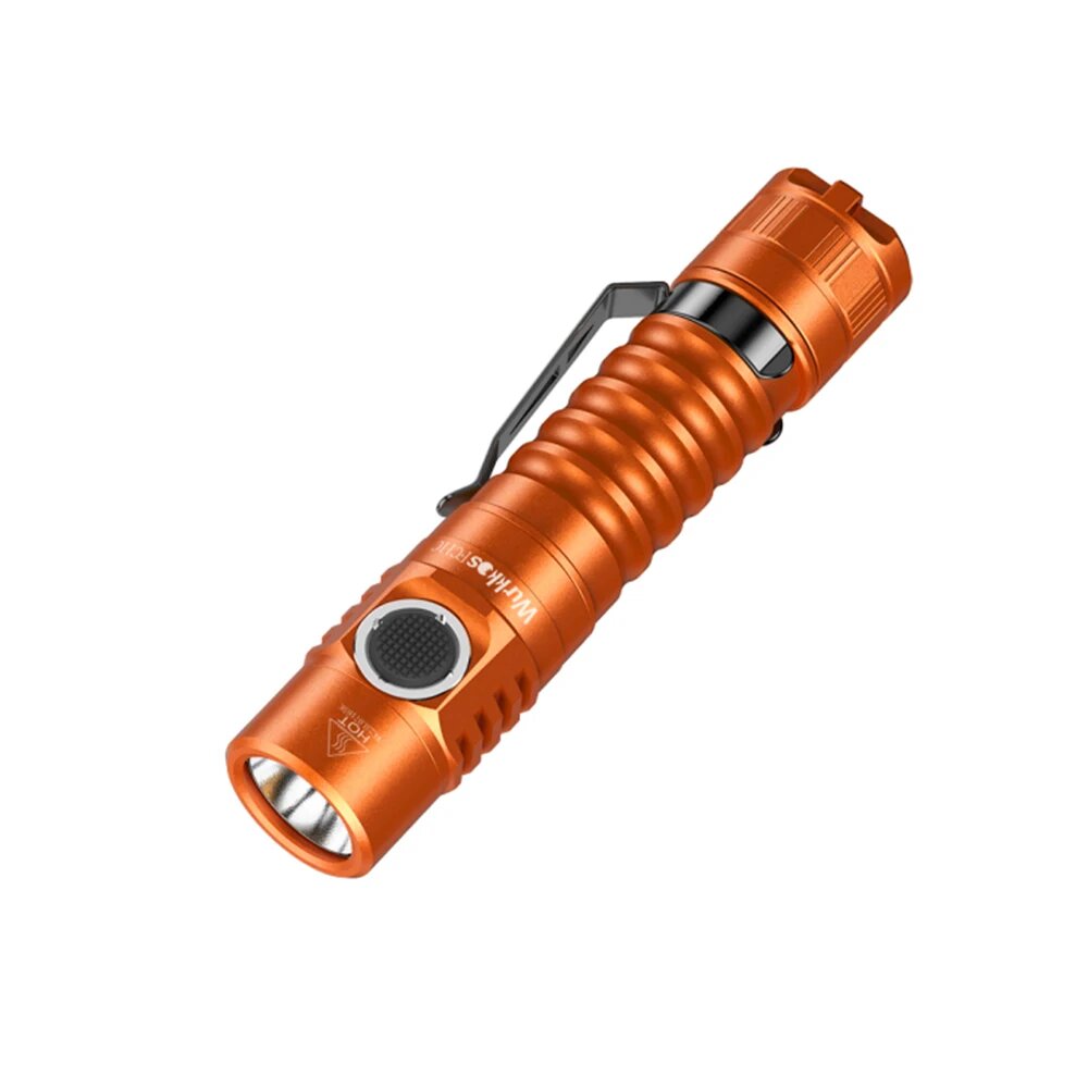 Wurkkos FC11C алюминиевый перезаряжаемый фонарик 1200lm Оранжевый, O, 4000K