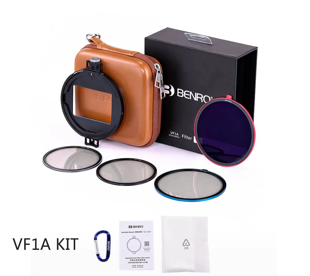 Комплект фильтров Benro VF1A 67 72 77 82 мм