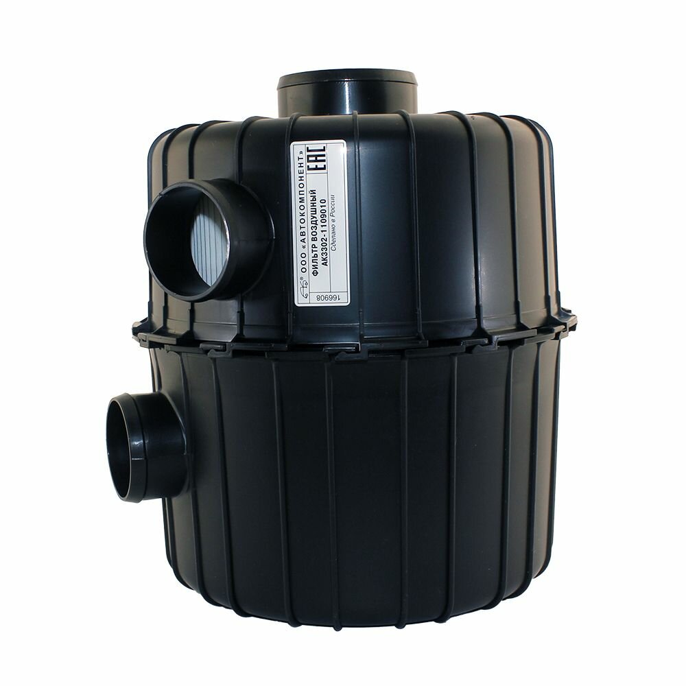 BIG FILTER Фильтр воздушный в сб. ГАЗ 3302 ГАЗель дв. 405 Евро-2 (пластмассовый корпус) до 08.2008 арт. АК3302-1109010Б (GB-77) (БИГ-Трейд)