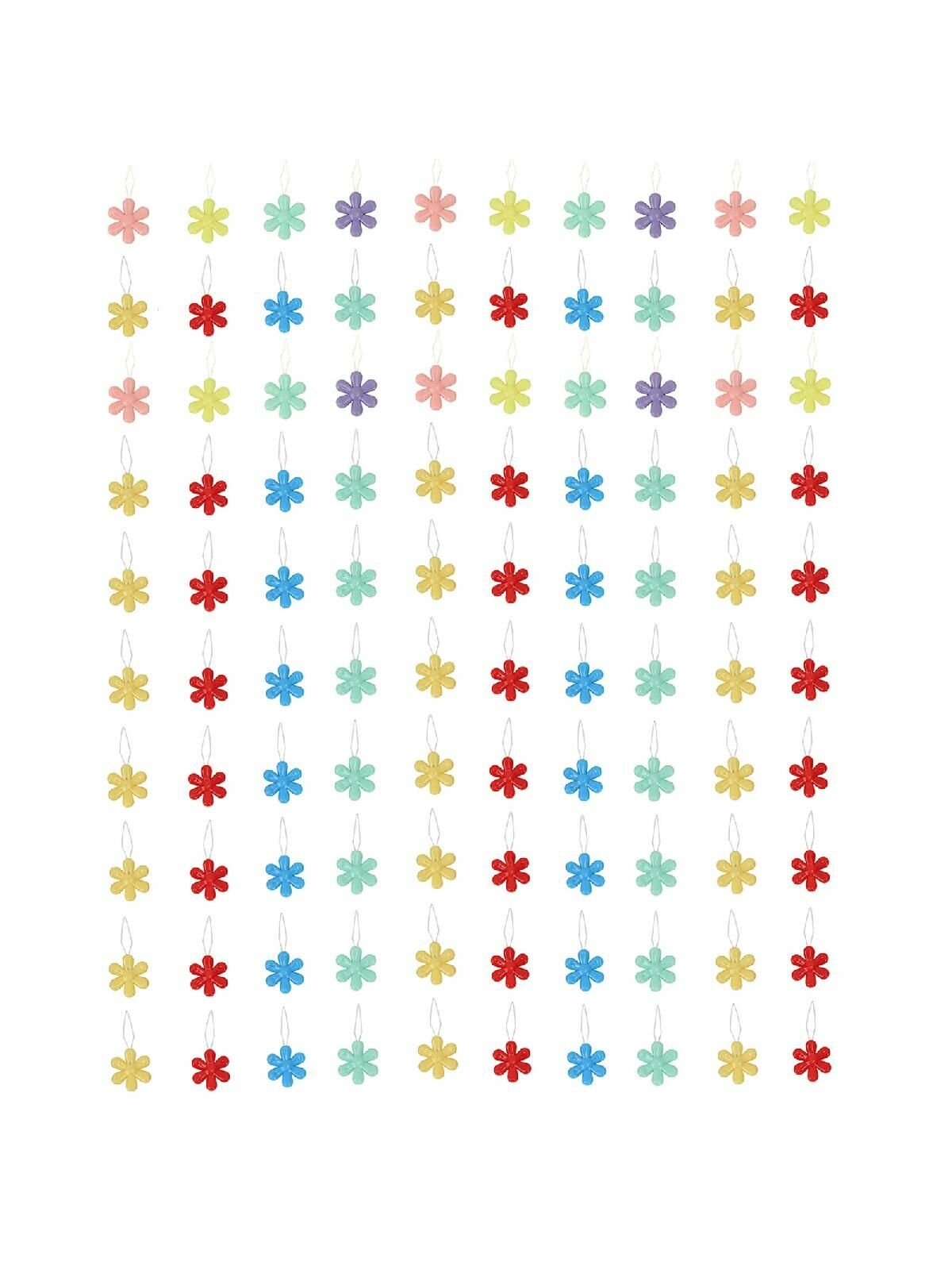 100 шт. Нитковдеватель для шитья Цветочный нитковдеватель