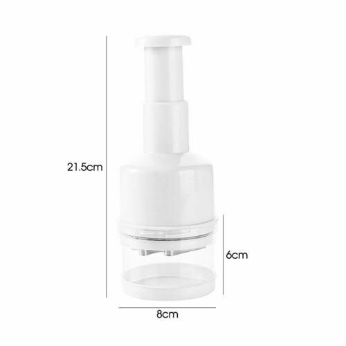 Нержавеющая сталь режущая машина пластиковый лук ручной лук чеснок измельчитель кухонная ручная еда овощной салат измельчитель