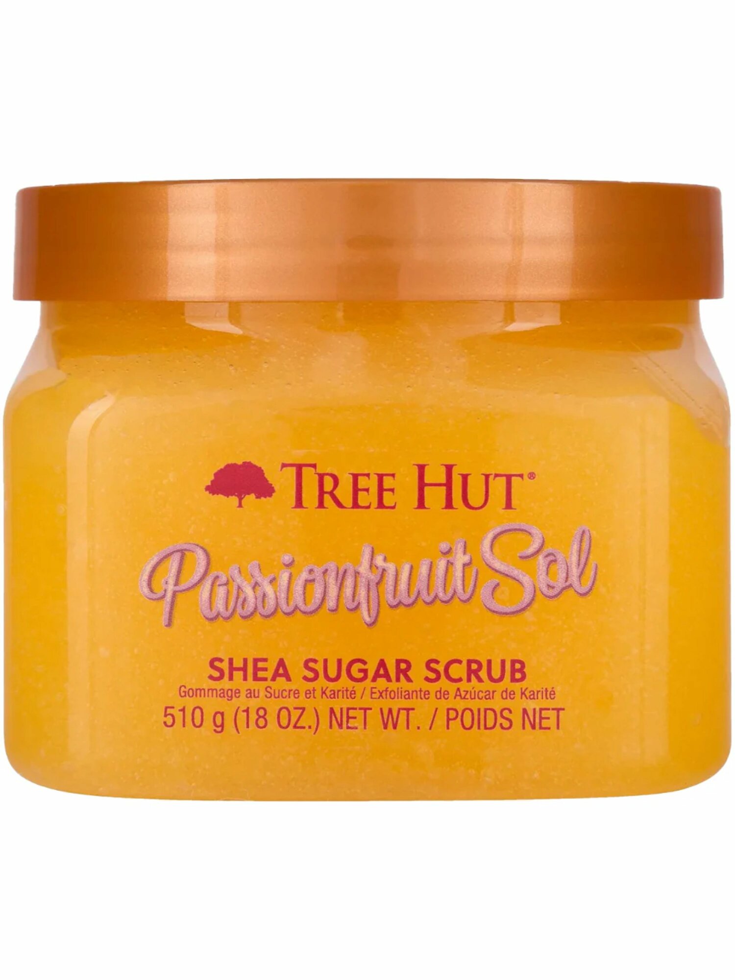 TREE HUT Cкраб для тела Passionfruit Sol Shea Sugar Scrub