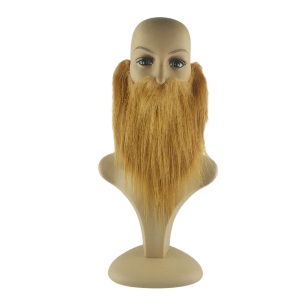 Реквизит фальшивая борода-коричневый