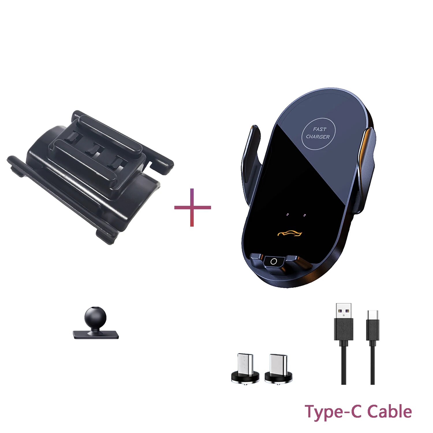 Специальный держатель телефона для BMW X5 G05 2023 2024 2025, магнитное Base and holder 4