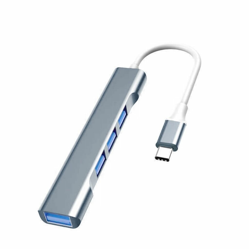 Тип удлинитель usb3.0 4-в-1-серый-тип c на 4usb