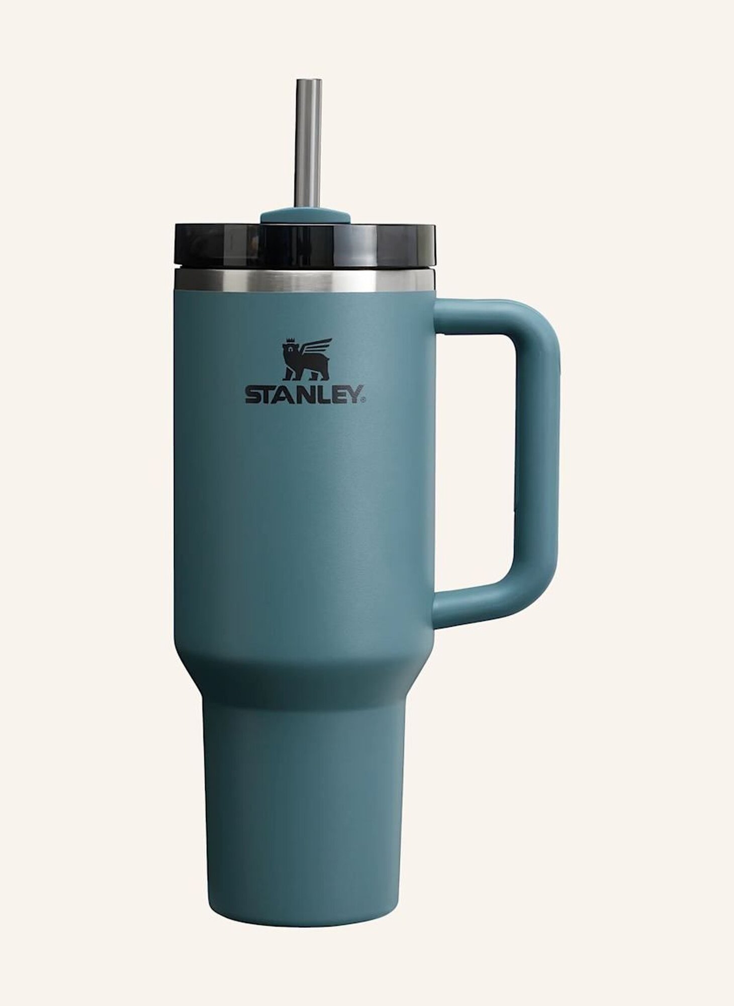 Термокружка Stanley Quencher H2.0 Flowstate, нержавеющая сталь, голубая, 1.18 л