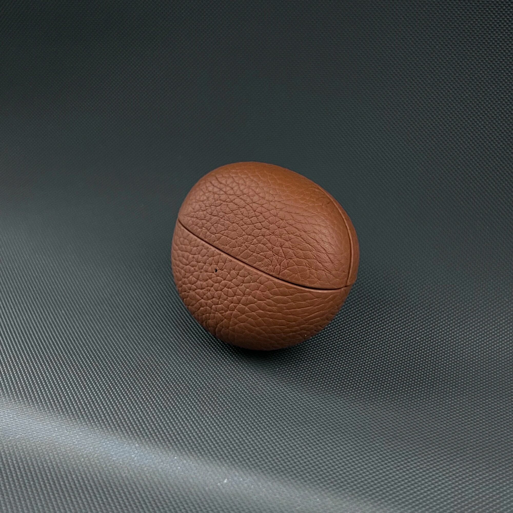 Кожаный чехол для наушников Huawei FreeClip Brown