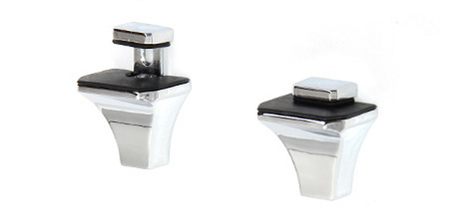 Кронштейн Larvij Pelican Column L3324CH, металл/пластик, цвет хром, нагрузка до 15 кг