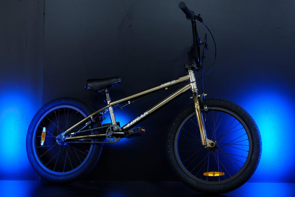 Велосипед BMX для детей и взрослых LORAK Jump X7 хроммолибден